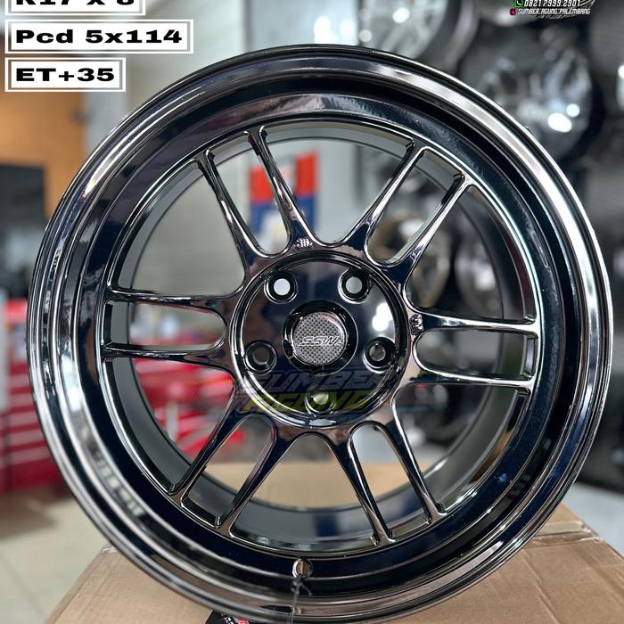 Jual Velg Mobil RPF1 SSW S165 Ring 17 PCD 5 x 114 ET+35 Innova Hrv Juke ...