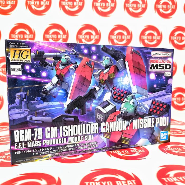 Jual HG 1/144 GUNDAM THE ORIGIN RGM-79 GM SHOULDER CANNON/MISSILE PD ...