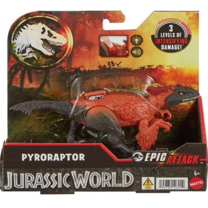 Jual Jurassic World Epic Attack : PYRORAPTOR Figure Set - Kota ...