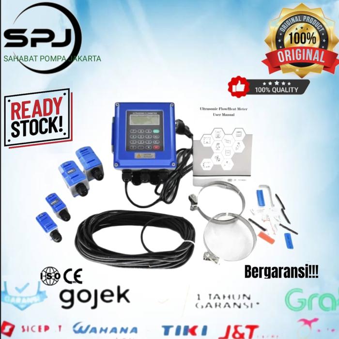 Jual Digital ultrasonic flow meter TUF-2000B TS-2 transducer DN22MM ...