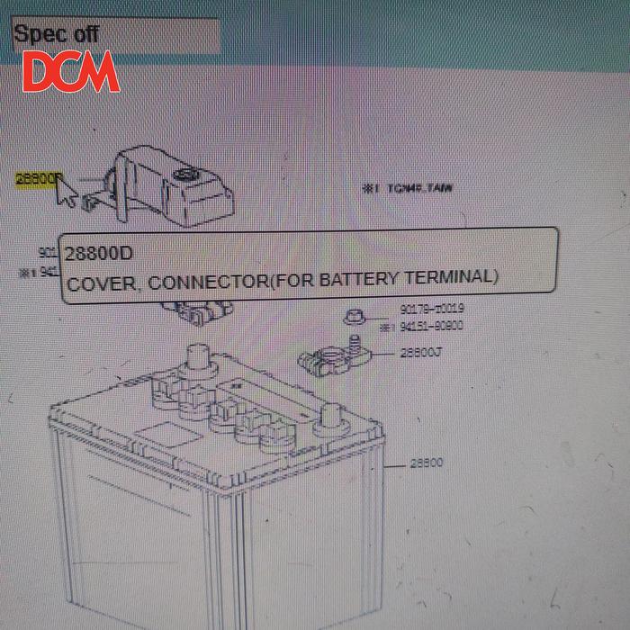 Jual cover connector for terminal battery , penutuk konektor accu untuk ...