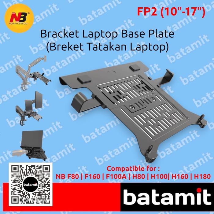 Jual NB NORTH BAYOU FP2 10"-17" Bracket Breket Tatakan Laptop Notebook ...