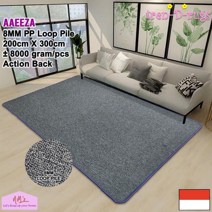 Promo Karpet bulu permadani jumbo alas lantai ruang tamu polos ...