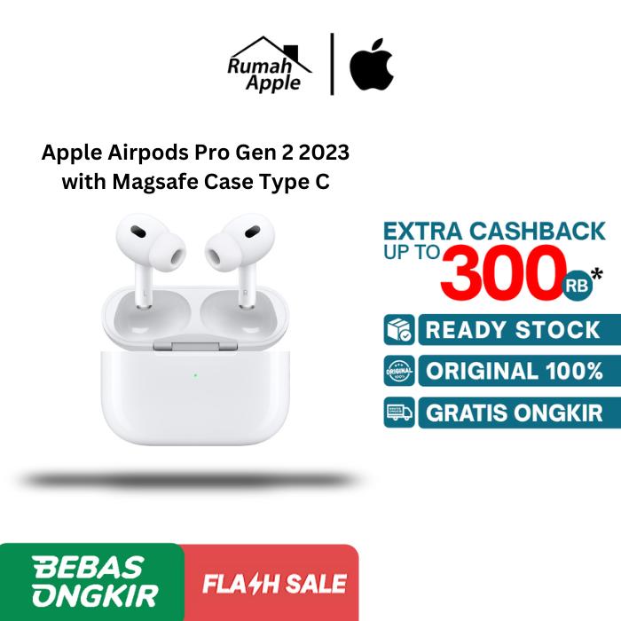 Jual Apple Airpods Pro Gen 2 2023 with Magsafe Case Type C Garansi Resmi - Jakarta Pusat - New ...