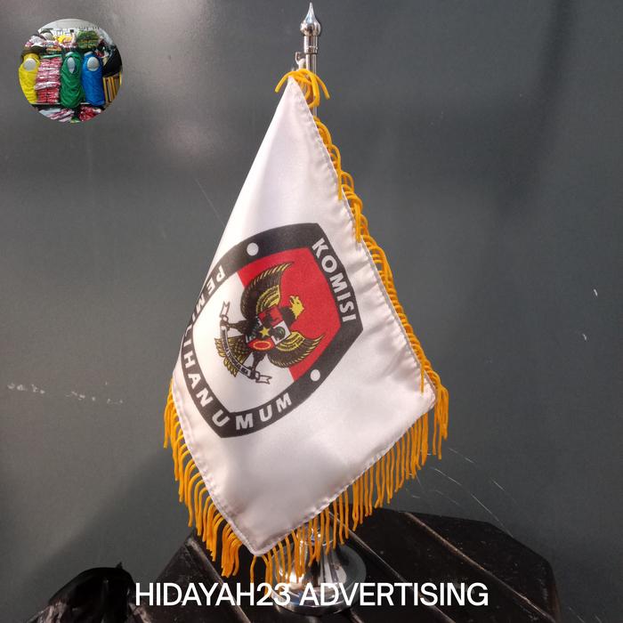 Jual bendera custom bendera meja custom bendera sablon custom bendera ...