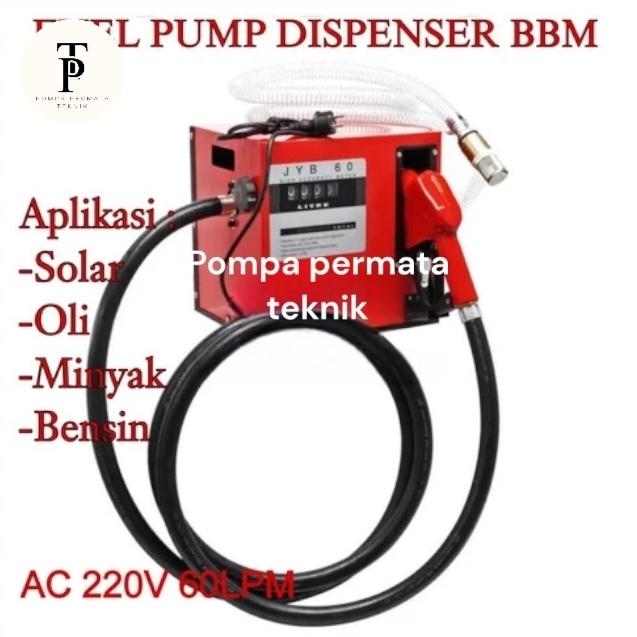 Jual Flow Meter Solar-Diesel Set Pump-FlowMeter Dan Pompa pengisian BBM SET - Flowmeter Polos ...