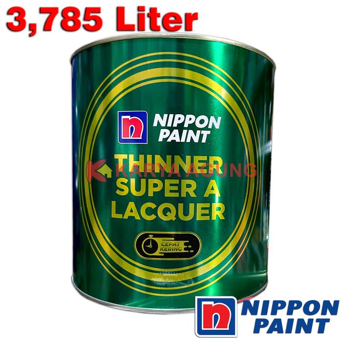 Jual Thinner Tiner Tener NIPPON PAINT Nippe Super A / Pengencer Cat 5 liter - Kota Makassar ...