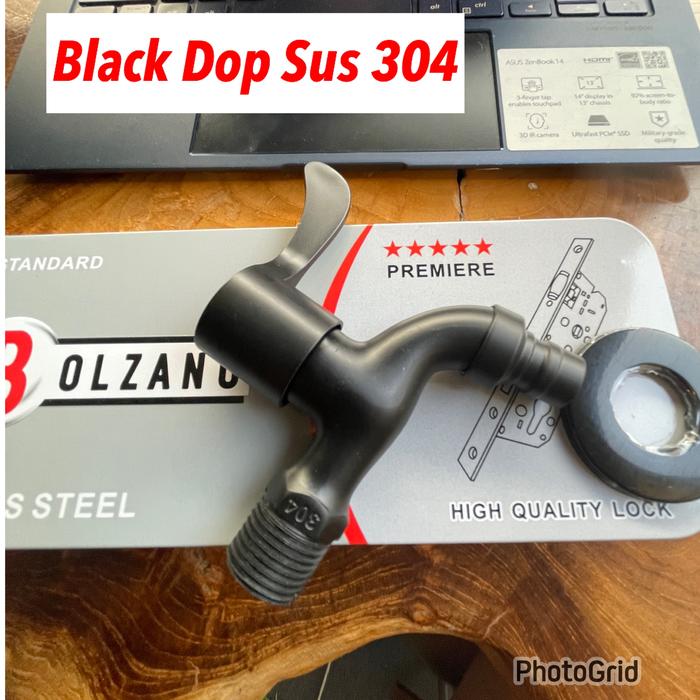 Jual Kran Taman hitam sus 304 kran mesin cuci kran tempat Wudhu hitam ...