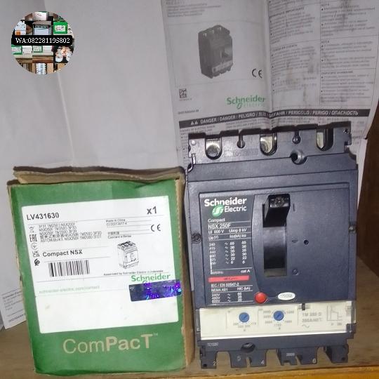 Jual MCCB SCHNEIDER LV431630 NSX250F 3POL 250A 36KA ORIGINAL SCHNEIDER ...