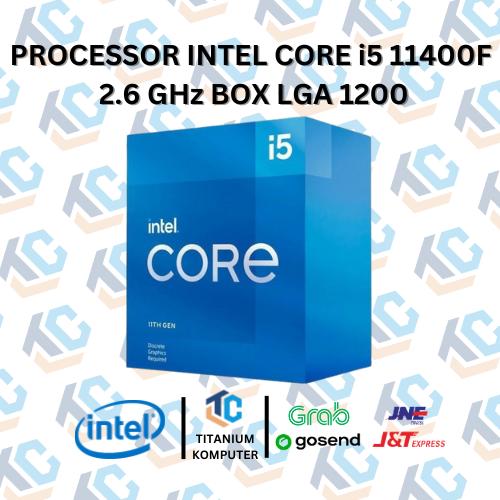 Jual PROCESSOR INTEL CORE I5 11400F BOX 2.6Ghz LGA 1200 - Jakarta Pusat - TITANIUM KOMPUTER ...