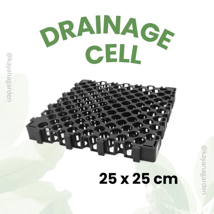Jual Drainage Cell/Drainase Cell/Drain Cell 25x25 cm Alas Rumput ...
