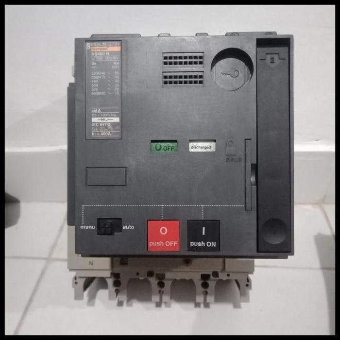 Jual Mccb Ns400N 4P 400A + Motorized Merlin Gerlin Original Best Seller ...