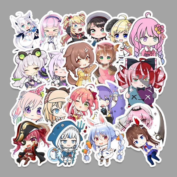 Jual STICKER PACK TUMBLR - HOLOLIVE CHIBI [20 PCS] - Kab. Tangerang ...