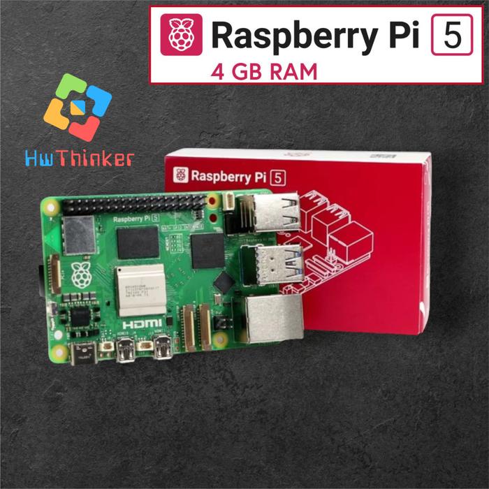 Jual Raspberry Pi 5 PI5 4GB RAM Mini PC Raspi 5 SBC Single Board ...