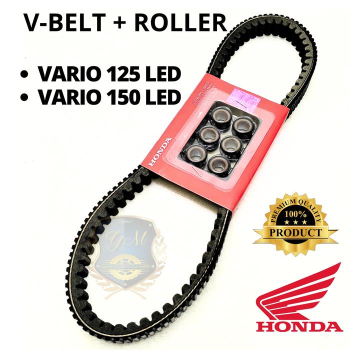 Jual ORIGINAL V-BELT ASSY PLUS ROLLER HONDA K35 VARIO 125 LED FARIO 150 ...