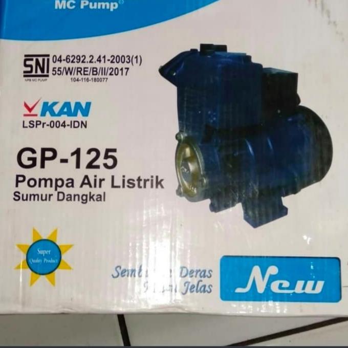 Jual MESIN POMPA AIR GP-125 / POMPA AIR LISTRIK GP125 / POMPA SUMUR DANGKAL TERBARU!!! - Kota ...