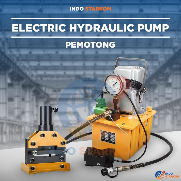 Jual Electric Hydraulic PowerPack Busbar Cutter / Pemotong Hidrolik ...