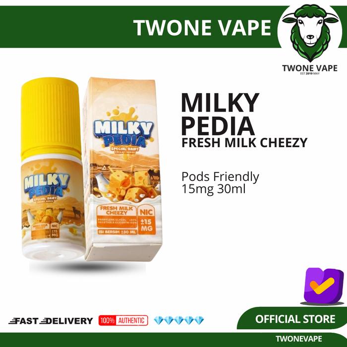 Jual Milkypedia Fresh Milk Cheezy Pods Friendly 30ML by Majapahit ...