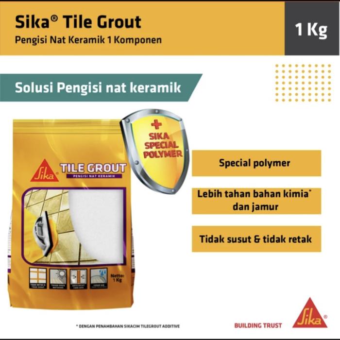 Jual SIKA SEMEN NAT TILE GROUT 1 KG - Kota Surabaya - Keramik Jaya ...