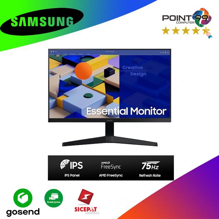 Promo Samsung S31C S24C310 24" IPS 1080p FHD 75Hz HDMI Freesync - Kota ...