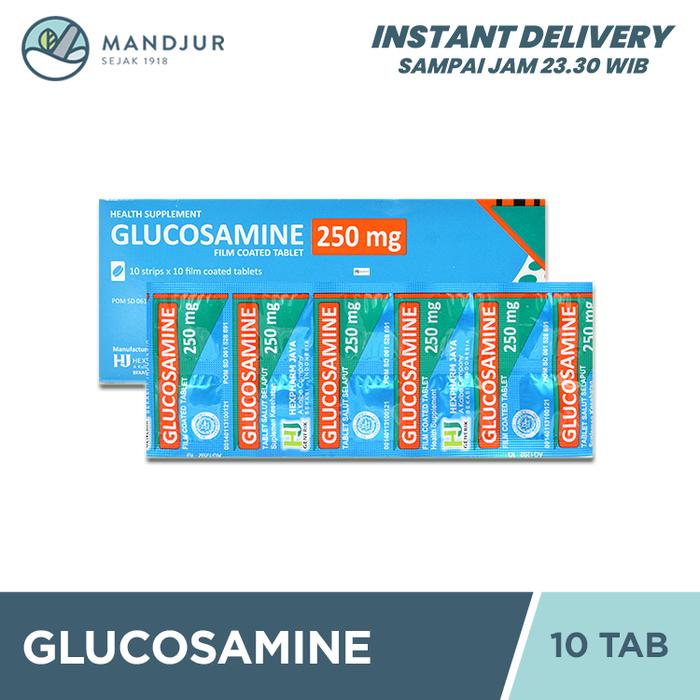 Jual Glucosamine 250 mg 10 Tablet - Suplemen Kesehatan Persendian ...