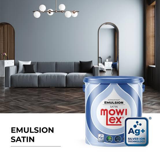 Jual Cat Tembok Interior Mowilex Emulsion Satin Putih & Request Warna ...