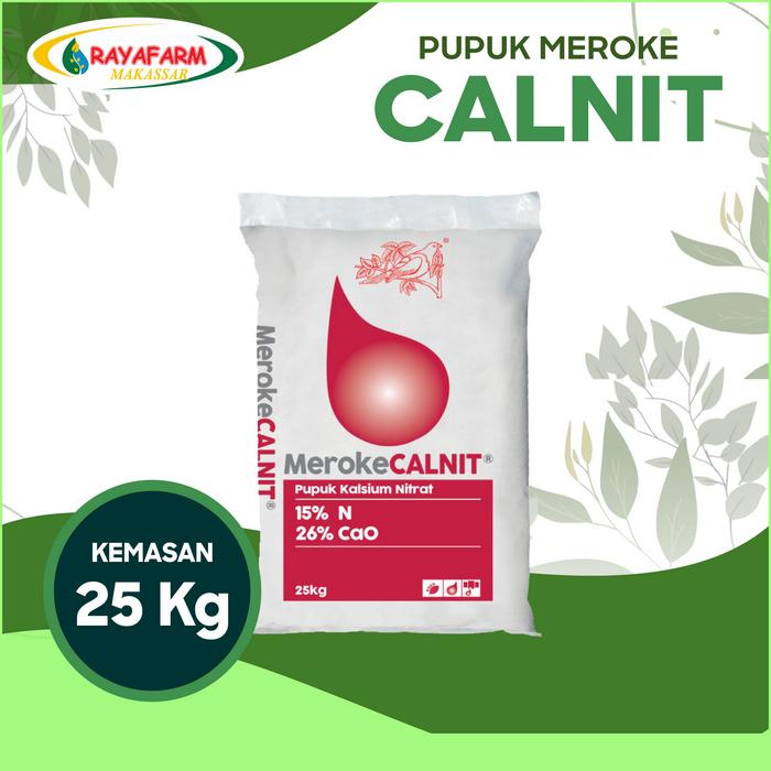 Jual Pupuk Meroke Calnit - Kalsium Nitrat - Kemasan 25kg - Kota ...