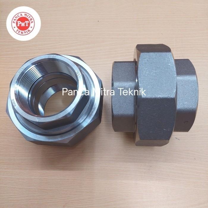 Jual 2" inch Watermur / Union Besi Class 3000 Drat NPT - Jakarta Barat ...