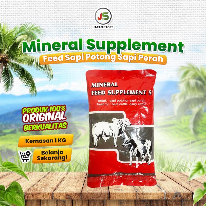 Jual Mineral Feed Supplement Sapi I Kambing I Domba 1 kg - Kota Depok ...