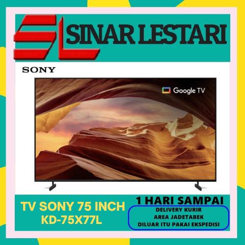 Promo SONY KD-75X77L GOOGLE TV 75INCH 4K HDR WITH DOLBY AUDIO // KD ...