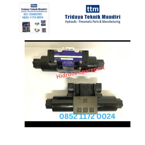 Jual Solenoid Valve Merk ''Da Ing'' WE-3C4-02G-D1-20 (12 VDC) - Jakarta ...