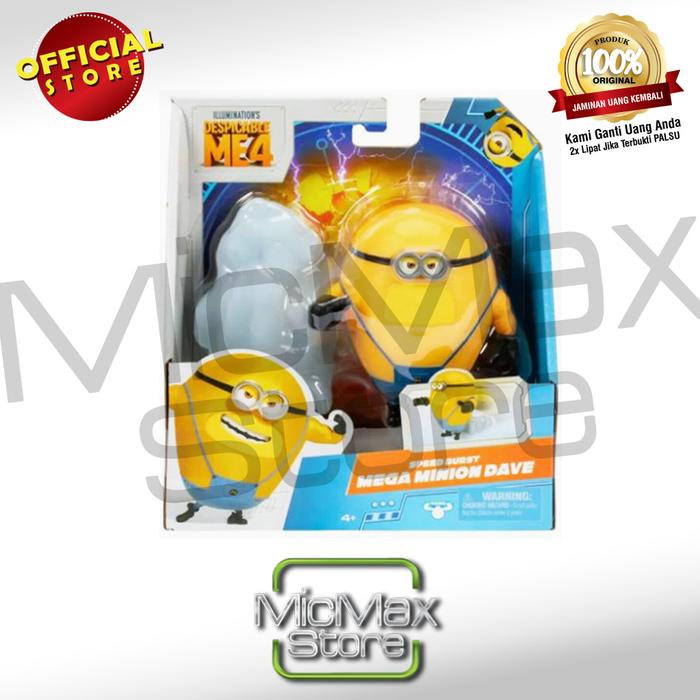 Promo Minions Despicable Me4 ME 4 Mega Minions 4 Inch Action Figure ...