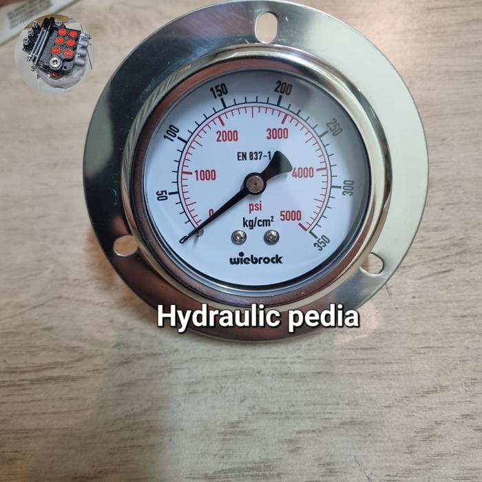 Jual 5000 Psi Pressure gauge 2,5" inch model payung WIEBROCK ...