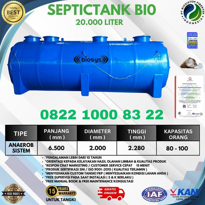 Jual Septic tank Bio Atau Sepiteng Bio, Biosys Biotank Biotech Sistem ...