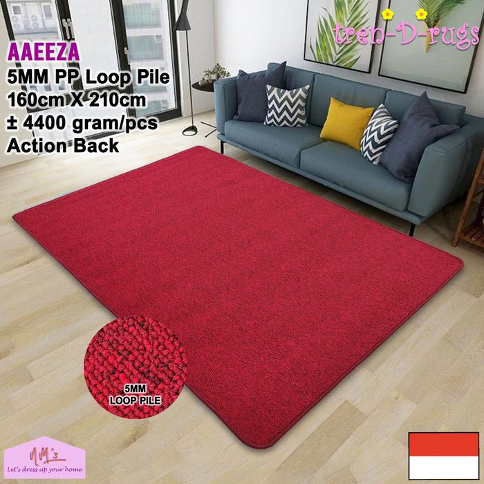 Promo Karpet bulu polos alas lantai ruang tamu ruang tidur 160 x 210 ...