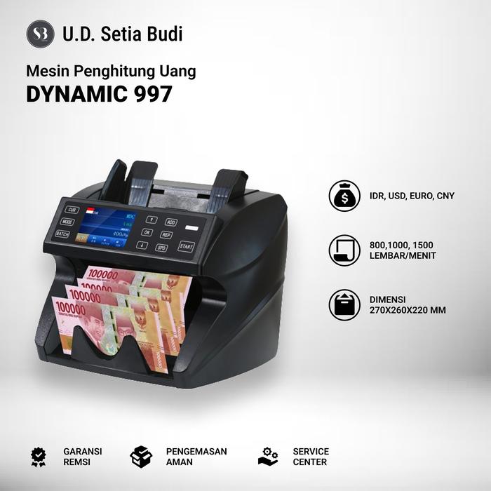 Jual Mesin Hitung Uang Prime Dynamic 997 Asli dan Bergaransi - Kota ...