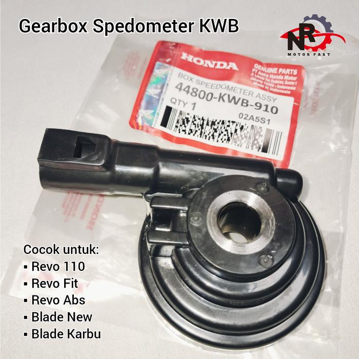 Jual Gearbox Speedometer Blade 125 FI New Revo Absolute Fit Injeksi KWB ...