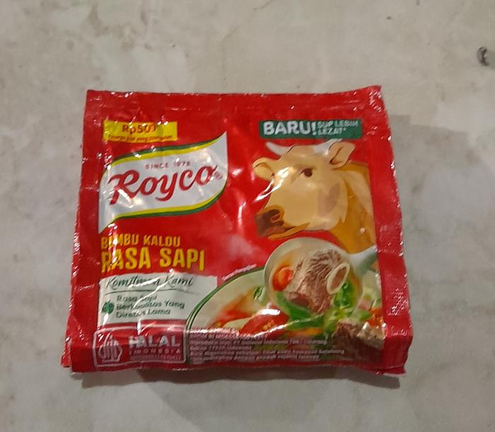 Jual Royco kaldu sapi penyedap rasa makanan Bumbu 1 sachet - 8gram ...