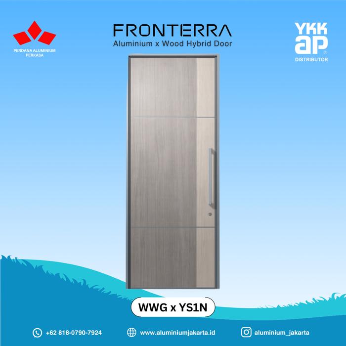 Jual (NEW) FRONTERRA ENTRANCE DOOR BY YKK AP (DUAL) 1000mm x 2400mm ...