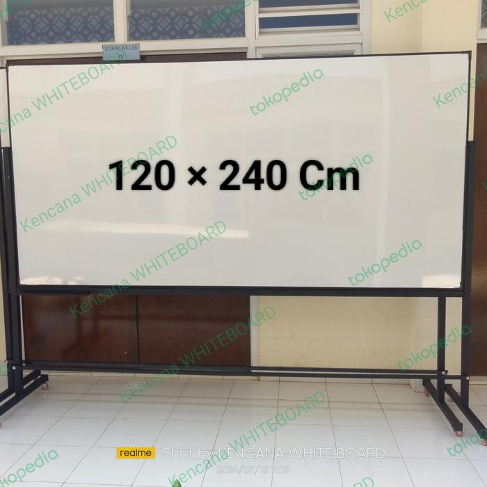 Jual Papan Tulis Standing 120 × 240 Cm - Murah - Ekspedisi - Jakarta ...