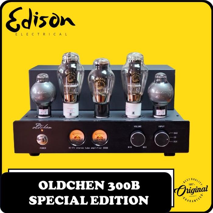 Jual OLDCHEN 300B Black Amp Bluetooth 5.0 300B Tabung Amplifier Tunggal-Berakhir Home Theater ...