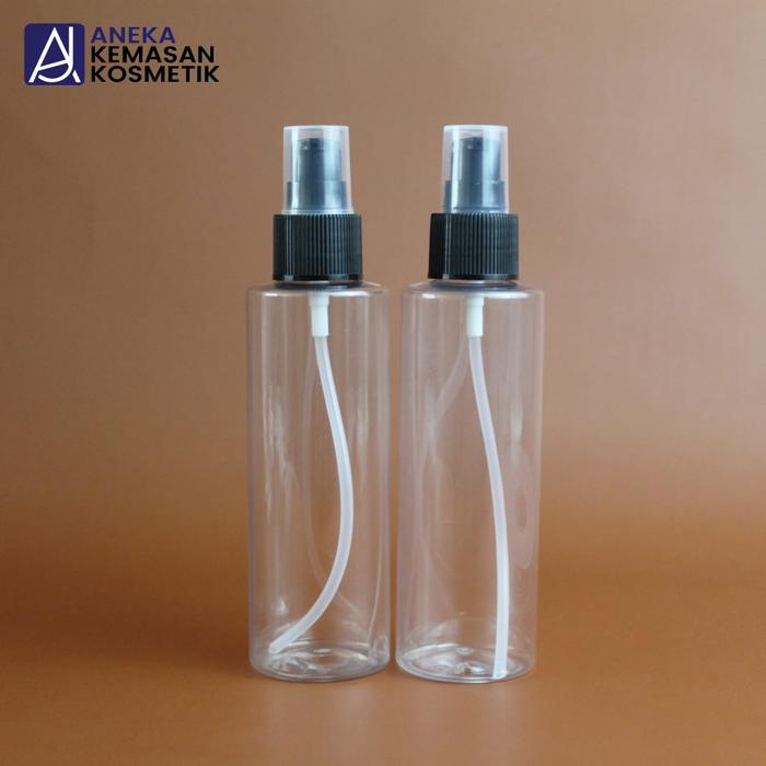 Jual Botol treatment pump 150ml rf natural pet /treatment pump neck 24 hitam - Kab. Bogor - AJ ...