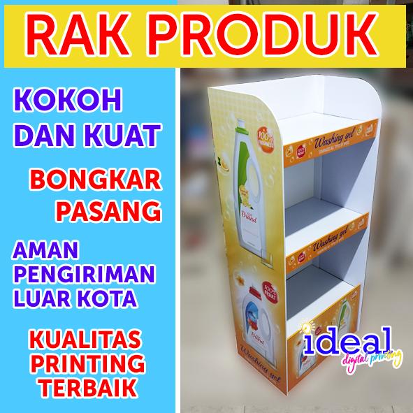 Jual Rak Display Impraboard Branding Printing / Rak supermarket ...