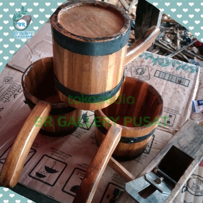 Jual Gayung Kayu Jati Muda Untuk Bak Mandi Teraso - Kota Depok - BR ...