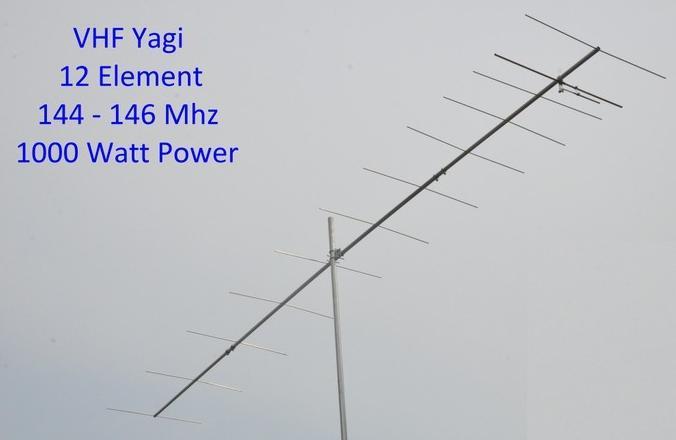 Jual Yagi Vhf 12 Element 144-146 Mhz , 142-148 Mhz, Antena Pengarah ...