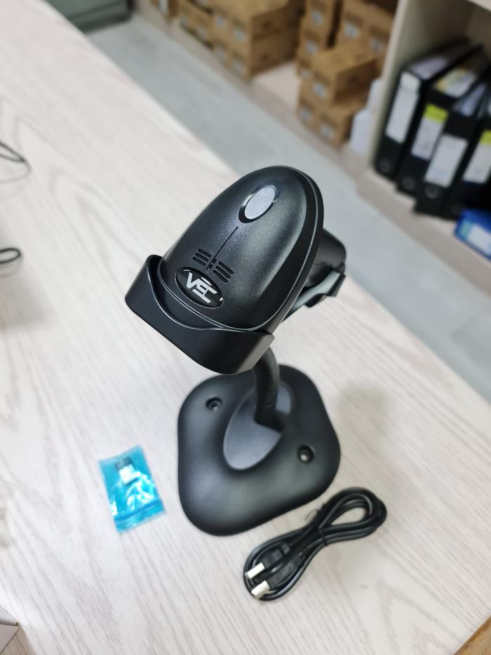 Jual BARCODE SCANNER wireless VSC W-100A bluetooth STAND AUTO - Kab ...