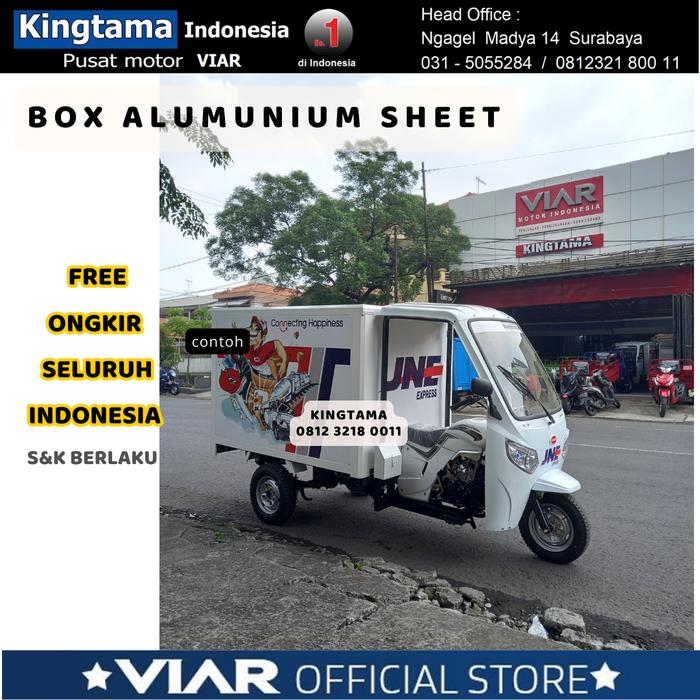 Promo Motor Roda Tiga VIAR KARYA BOX + CANOPY 2 - PROMO- ORIGINAL Cicil ...