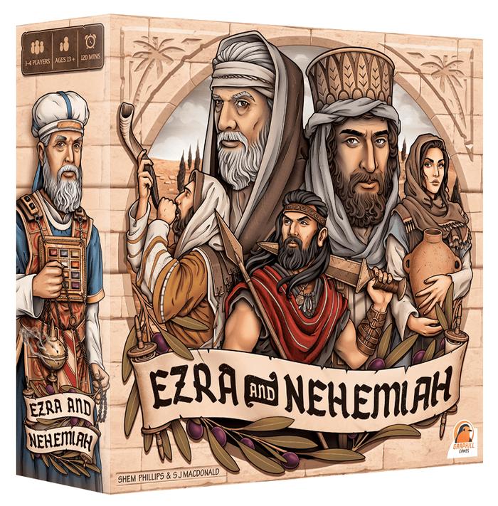 Jual Ezra and Nehemiah with Scroll Tiles promo Board Game (New ...