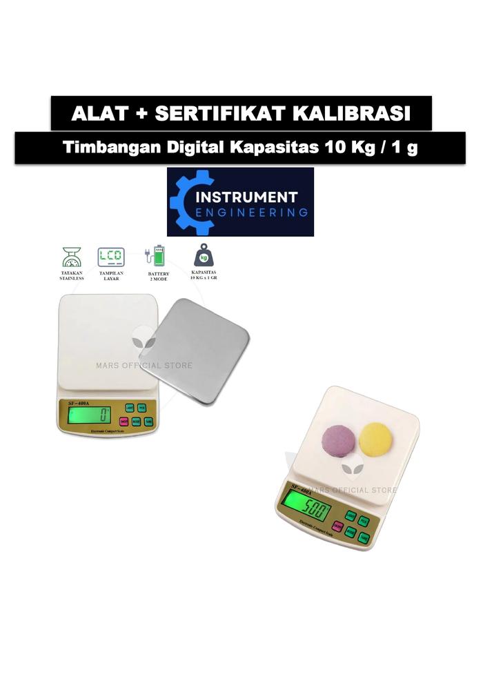 Jual Electronic Compact Scale/Timbangan Digital SF-400A 10Kg X 1g + Sertifikat Kalibrasi - Kota ...