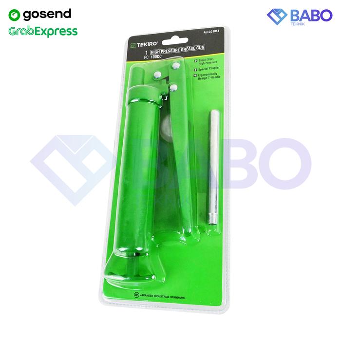 Jual TEKIRO Pompa Gemuk Tangan 100 Hand Grease Gun Pump Original - Kota ...